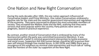 Edexcel A Level UK Politics Political Parties | Teaching Resources