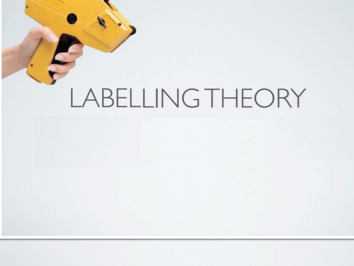 Labelling theory & the media lesson - L2/GCSE Criminology/Law/Sociology ...