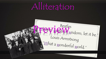 Alliteration Posters by Krazikas | Teaching Resources