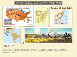 GCSE History of American West in 19th Cent. What factors encouraged ...