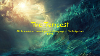 Years 7/8: The Tempest | Teaching Resources