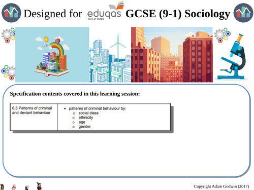 Ethnicity, Crime & Criminality - Crime & Deviance L8/20 [ WJEC EDUQAS ...