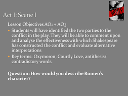 Romeo and Juliet - Act 1 Scene 1 | Teaching Resources