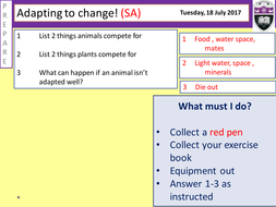 Adapting to Change | Teaching Resources