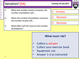 Variation Teaching Resources