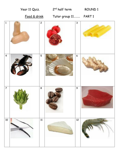 Tutor time quiz | Teaching Resources