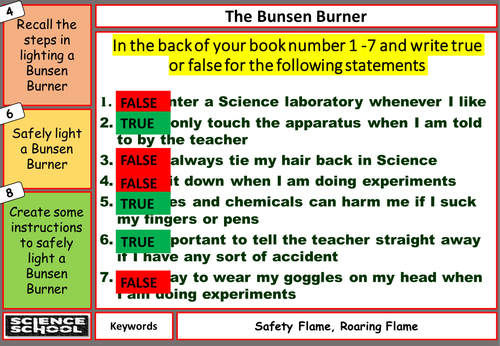 Year 7 Introduction to Science SOW - 6 Lessons | Teaching Resources
