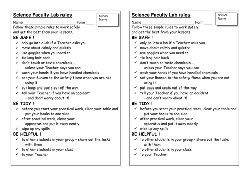 Year 7 Introduction to Science SOW - 6 Lessons | Teaching Resources