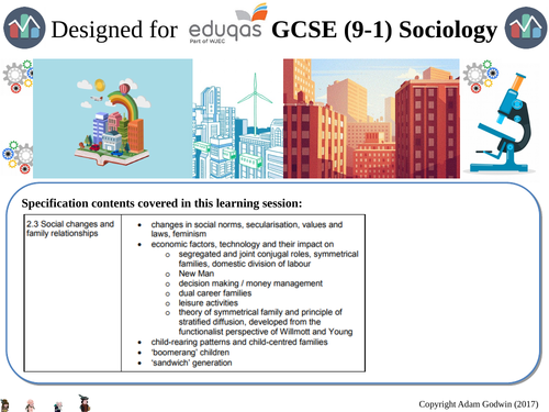 Changing Relationships Within the Family - Sociology of Family L8/20 ...