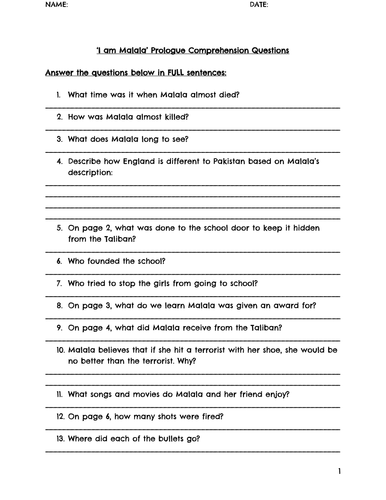 Introduction to Year 7 English- Myself Themed | Teaching Resources