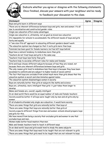 Educational Achievement (2) - Gender - Sociology of Education L8/20 ...