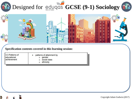Educational Achievement (3) - Ethnicity - Sociology of Education L9/20 ...