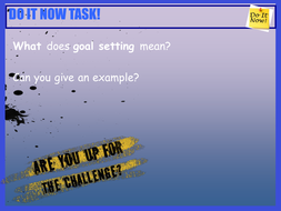 OCR GCSE PE 9-1 2016 Unit 4.2 (Goal Setting) SMART goal setting ...