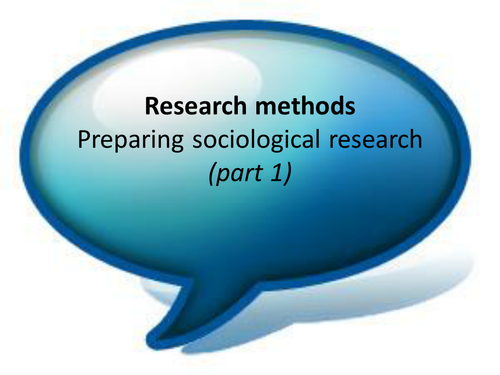 A-level Sociology (OCR / AQA): Research Methods | Teaching Resources