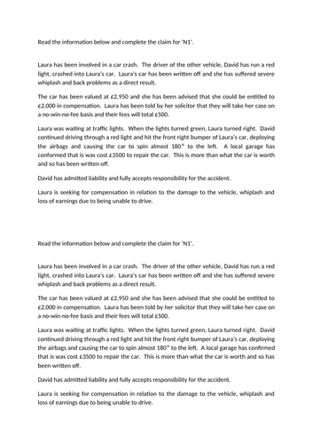 OCR A Level Law 2017 Spec - Civil Courts and ADR | Teaching Resources