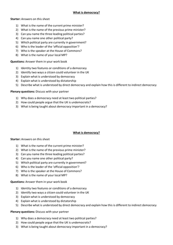 GCSE Sociology (AQA): Power (Social Stratification) | Teaching Resources