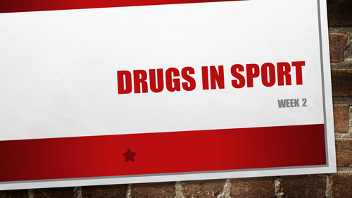 Drugs in Sport | Teaching Resources