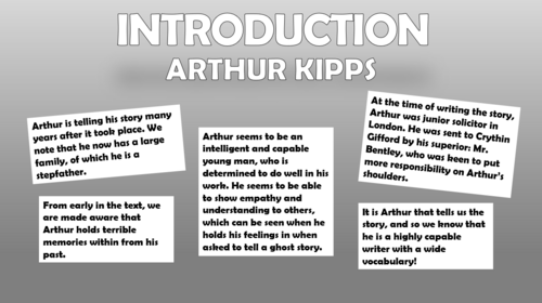 The Woman in Black: Arthur Kipps! | Teaching Resources