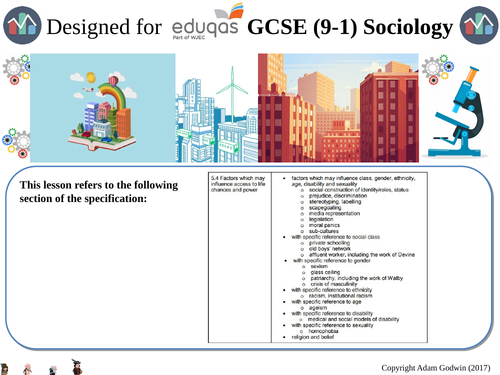 Life Chances (I) - Social Stratification -L6/20 [ WJEC EDUQAS GCSE ...