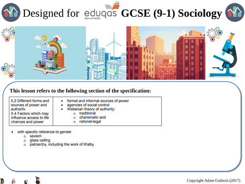 Power Relationships (I) - Social Stratification -L12/20 [ WJEC EDUQAS ...