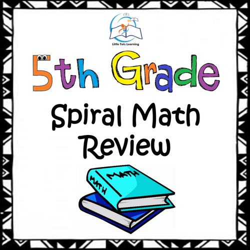 5th Grade Math Morning Work - 5th Grade Spiral Math Review | Teaching ...