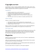 "Copyright and Plagiarism" (lesson plan, presentation, theory and ...