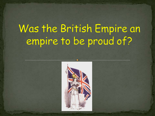 How did British come to control quarter of world | Teaching Resources