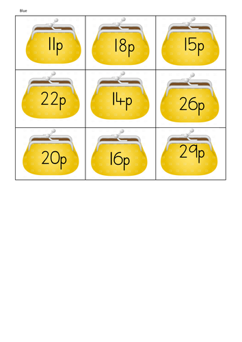 Partitioning amounts of money into tens and ones | Teaching Resources