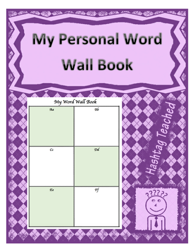 Student Personal Word Wall Book | Teaching Resources