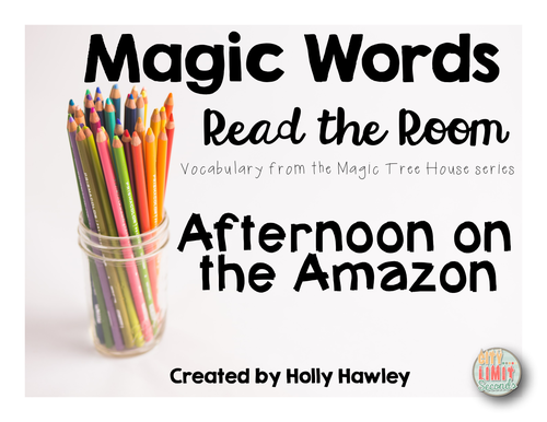 Magic Tree House Word Problems-Afternoon on the Amazon | Teaching Resources