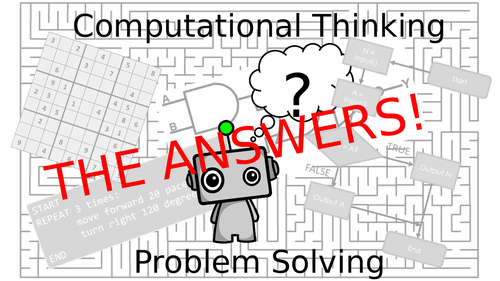 Computational Thinking Problem Solving | Teaching Resources Computational Thinking Problem Solving | Teaching Resources