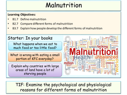 Malnutrition and Obesity | Teaching Resources