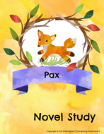 Pax Novel Study by erinbrasington | Teaching Resources