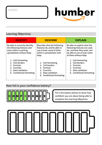 Data validation & conditional formatting lesson | Teaching Resources Data validation & conditional formatting lesson | Teaching Resources