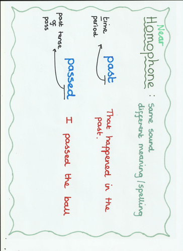 Homophone helpsheets with fun tricks for remembering! | Teaching Resources