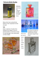 Art sketchbook inspiration and task sheets. | Teaching Resources