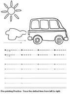 Handwriting - Line Practice - 11 worksheets - Reception KS1 | Teaching ...
