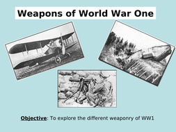 WW1 weapons | Teaching Resources