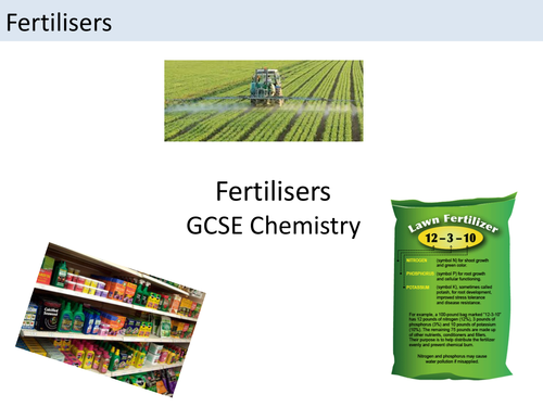 Fertilisers Edexcel 9-1 Separate (Triple) Science | Teaching Resources