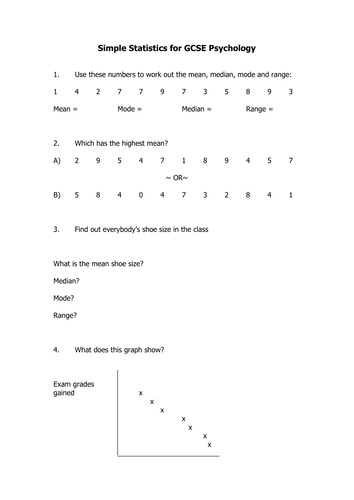 AQA GCSE Psychology 2019 spec - Research methods – Lesson 13 ... AQA GCSE Psychology 2019 spec - Research methods – Lesson 13 ...