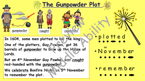 Bonfire Night Comprehensions / Guy Fawkes : Year 1 | Teaching Resources