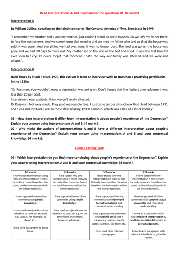 The Great Depression | Teaching Resources