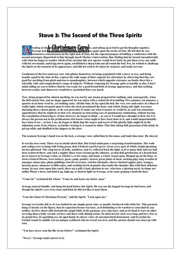 A Christmas Carol: The Ghost of Christmas Present! | Teaching Resources