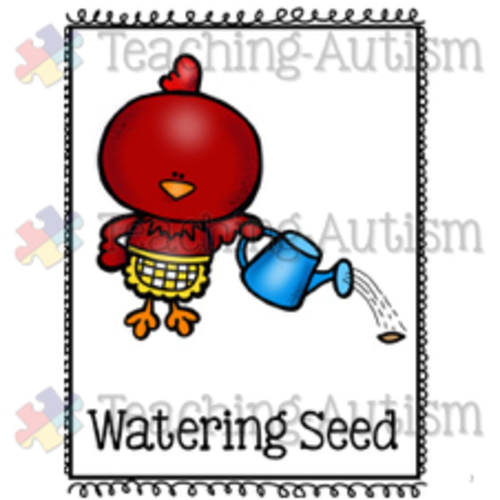Little Red Hen Vocabulary Cards | Teaching Resources