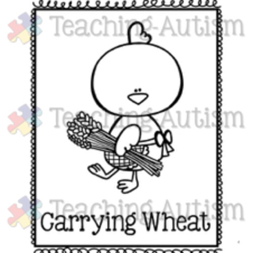 Little Red Hen Vocabulary Cards | Teaching Resources