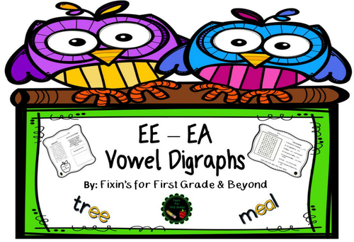 Vowel Digraphs - EE & EA | Teaching Resources