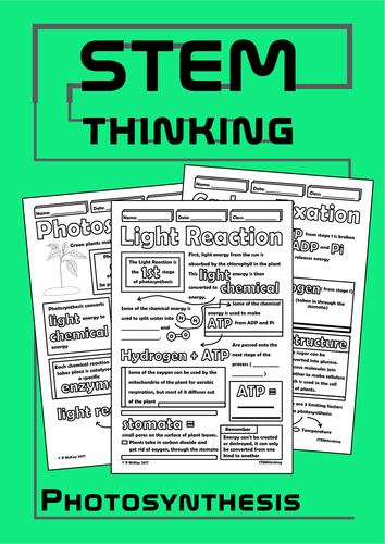 Photosynthesis Biology, Life Science Doodle Notes | Teaching Resources