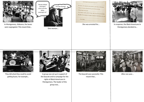 Rosa Parks and the Montgomery Bus Boycott, 1956 | Teaching Resources