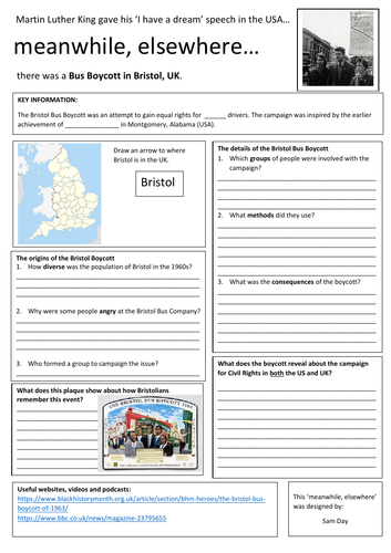 The March on Washington, 1963: I Have a Dream | Teaching Resources