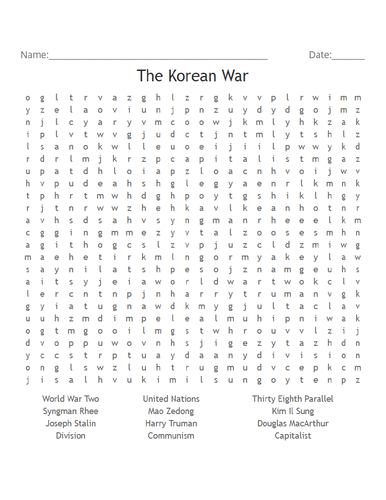 The Division of Korea | Teaching Resources